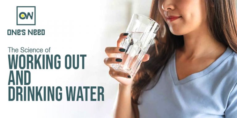 The Science of Working out and Drinking Water | Onesneed